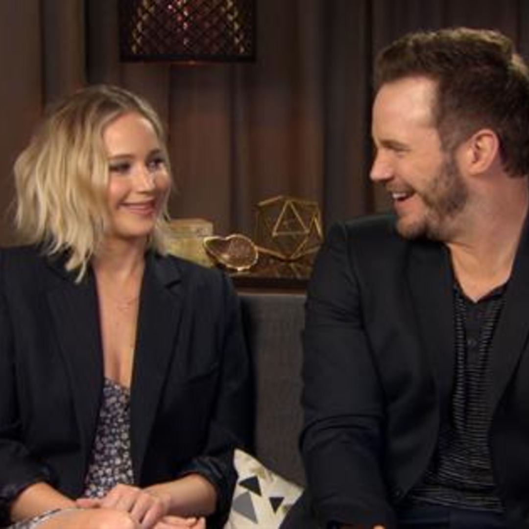 Jennifer Lawrence And Chris Pratts Totally Awkward Interview E Online